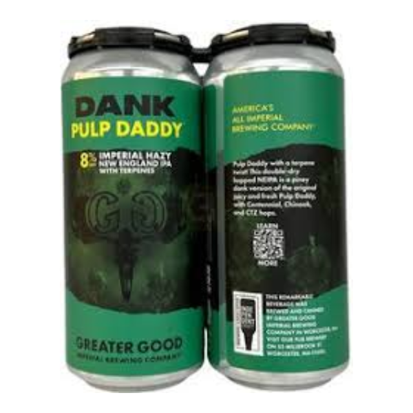Greater Good Dank Pulp Daddy 4pk Can 16oz – Gordon's Fine Wine