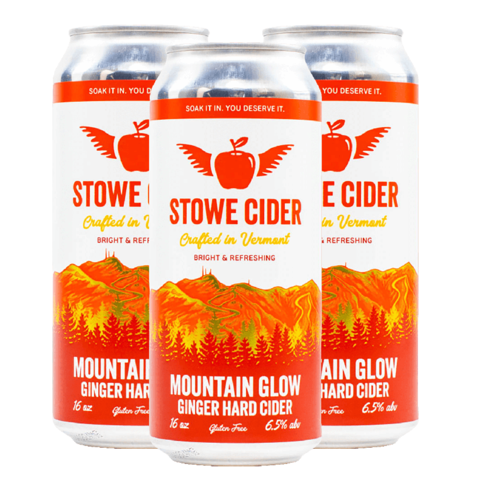 Stowe Cider Mountain Glow 4pk 16oz cans – Gordon's Fine Wine